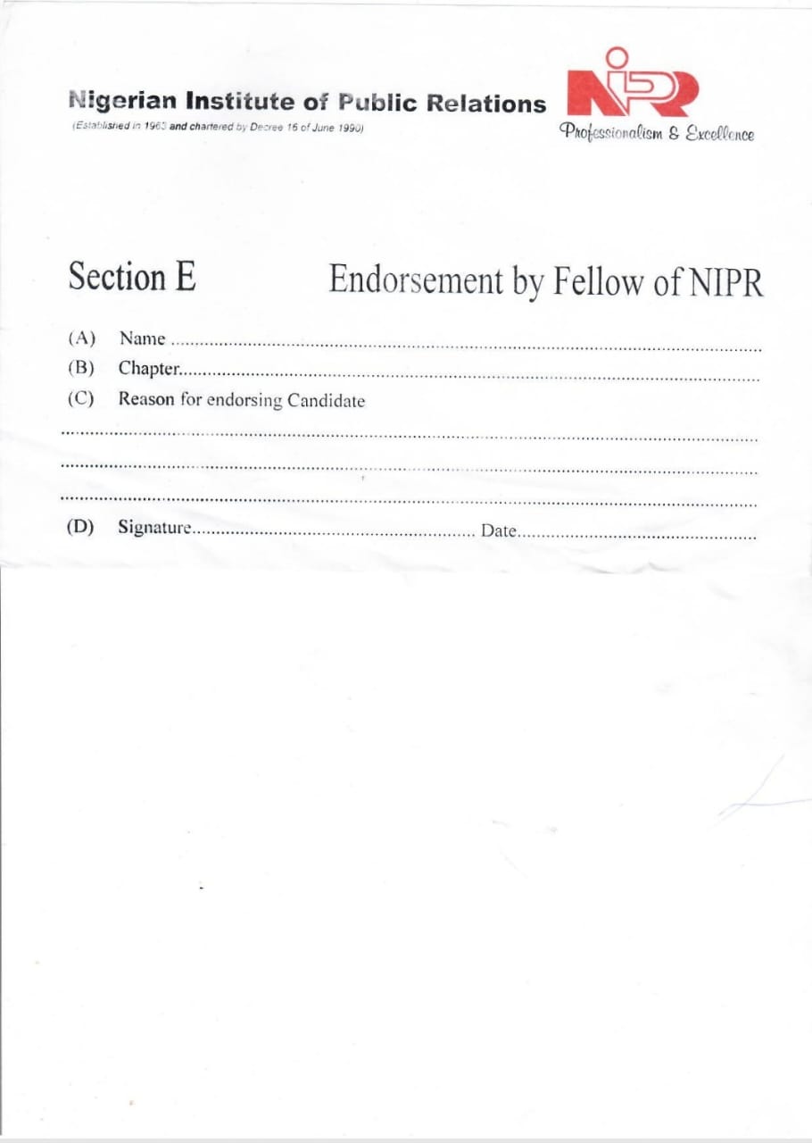 Nigerian Institute of Public Relations (NIPR)